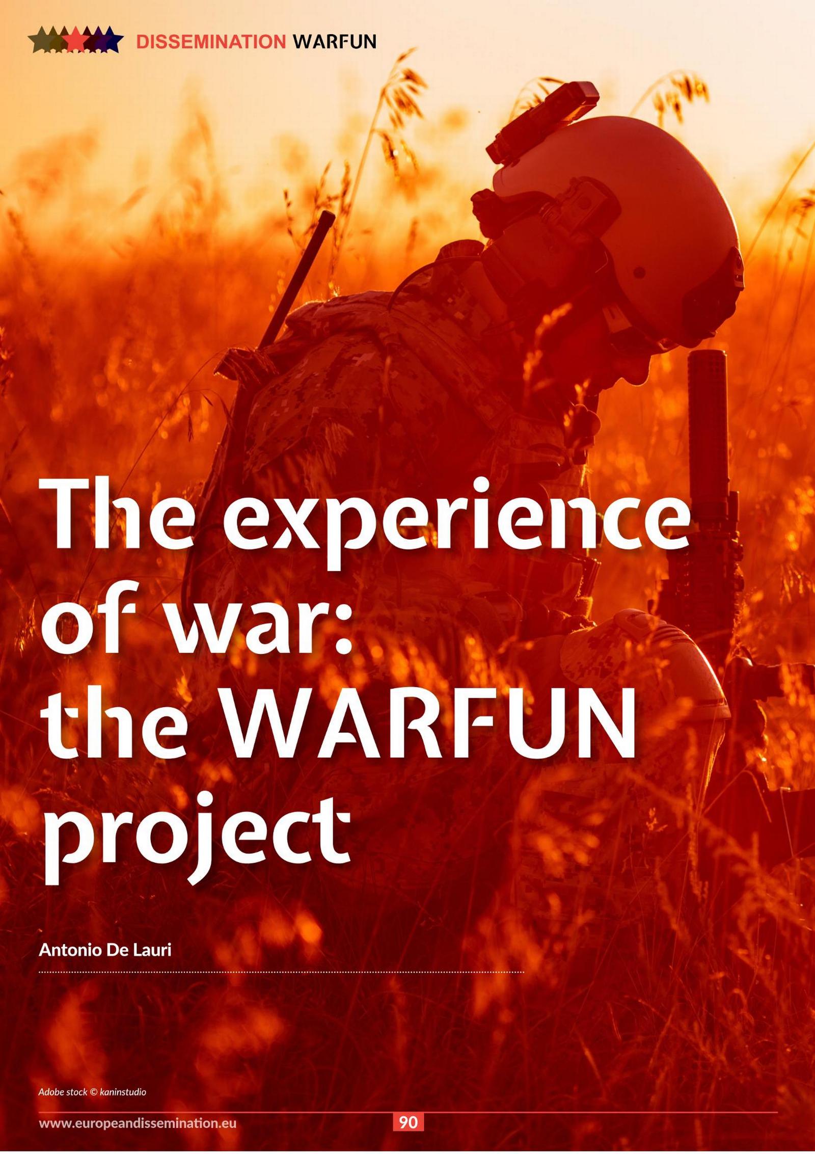 The Experience of War: The WARFUN Project