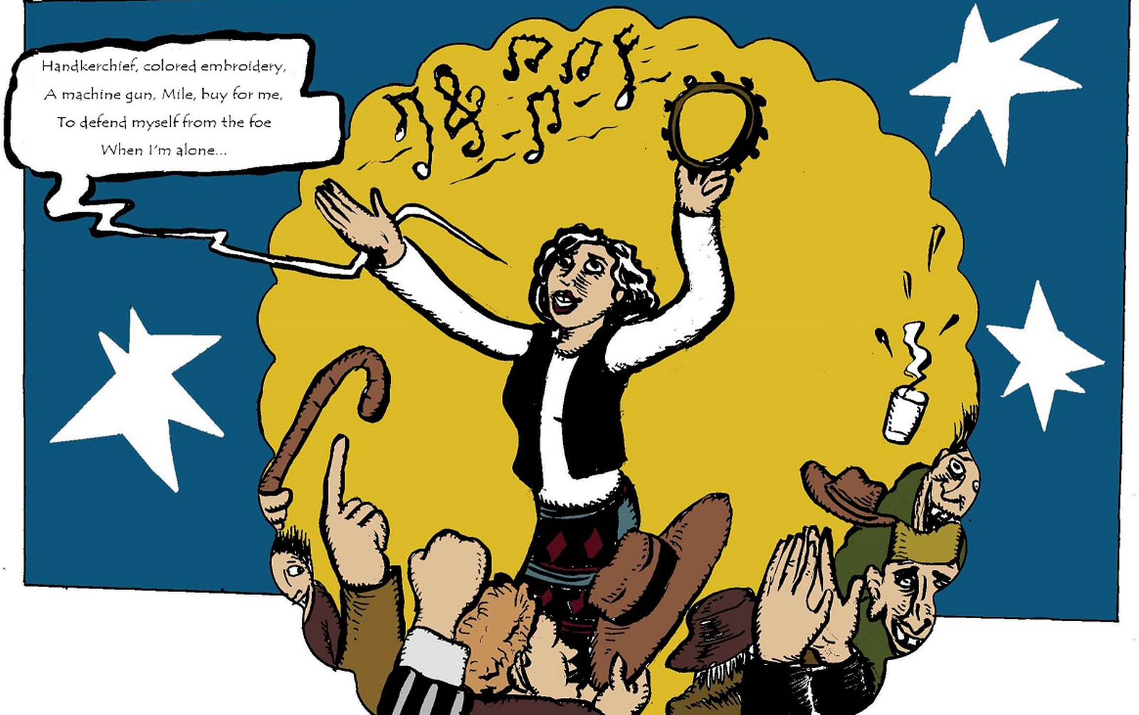 "New Songs are Sung in the Villages in Winter Evenings, the Repertoire ...