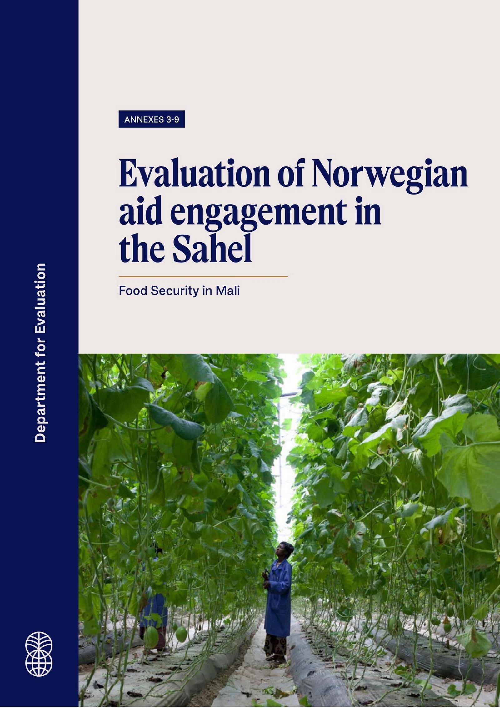 Evaluation of Norwegian aid engagement in the Sahel