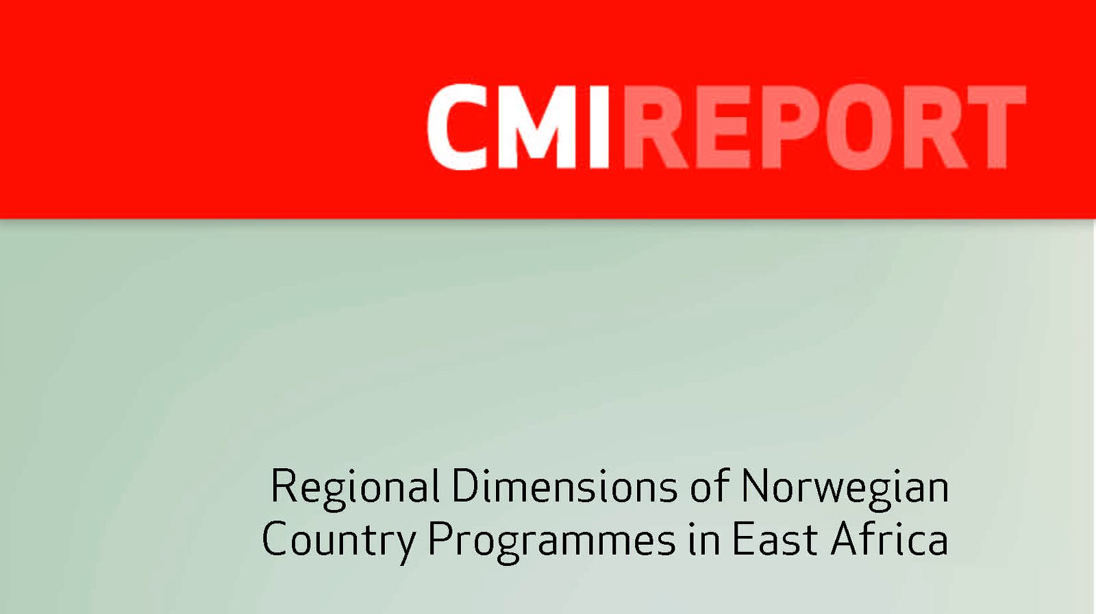 Regional Dimensions of Norwegian Country Programme in East Africa